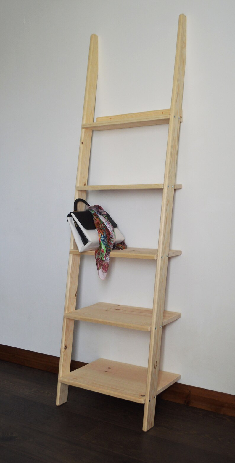Home Decorative Wooden Ladder, Unit Storage Desplay, Unit Shelf. - Etsy