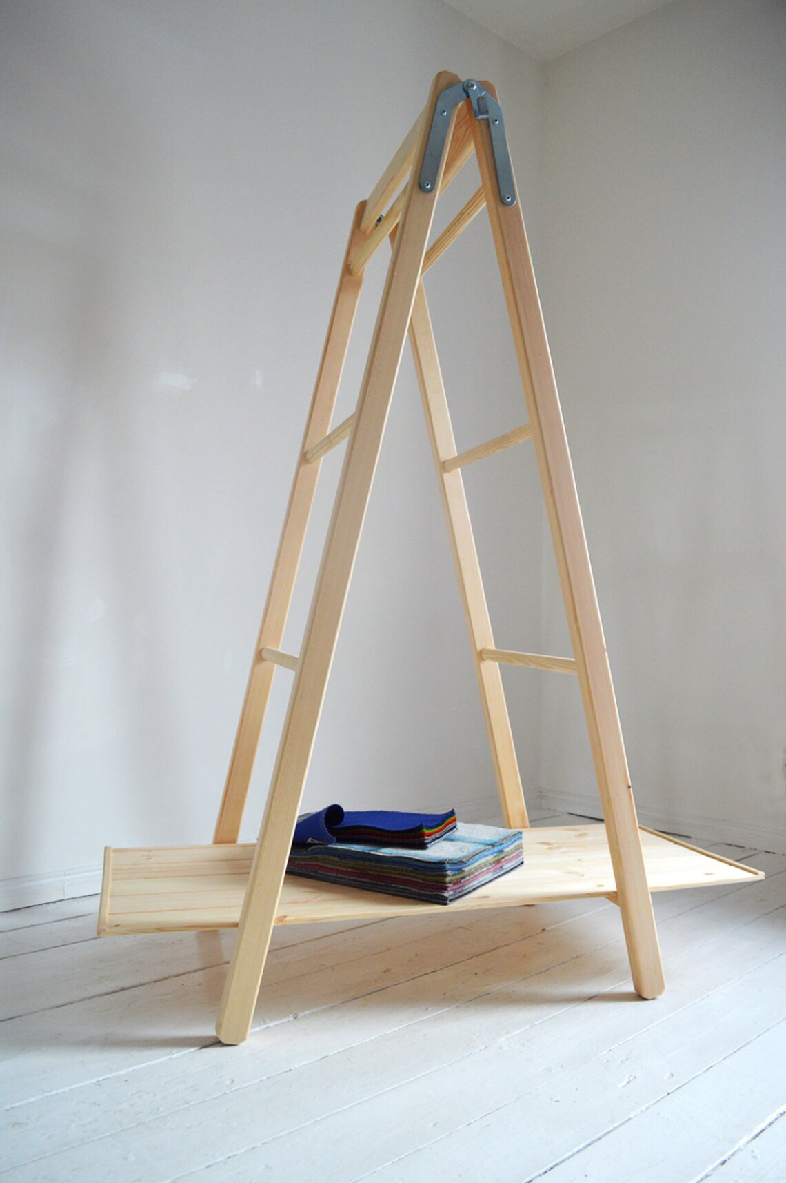 Large Double Retro Ladder for Storage Solution Hand Made Pine | Etsy