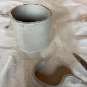 Medium Mug Template | Slab Pottery Pattern (PDF Download) - Etsy