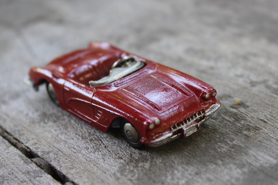 Vintage 1958 Hubley Chevrolet Corvette Red Very Rare Little Red ...