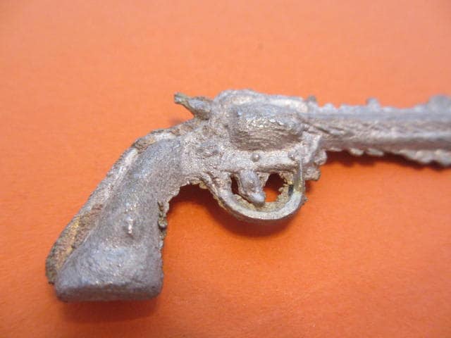 Vintage Miniature Me Pistol Gun Toy Gun Lead Toy Vintage Wild West Toy ...