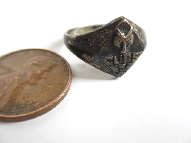 Vintage Sterling Cub Scout Ring Small Antique Boy Scout Ring Vintage ...