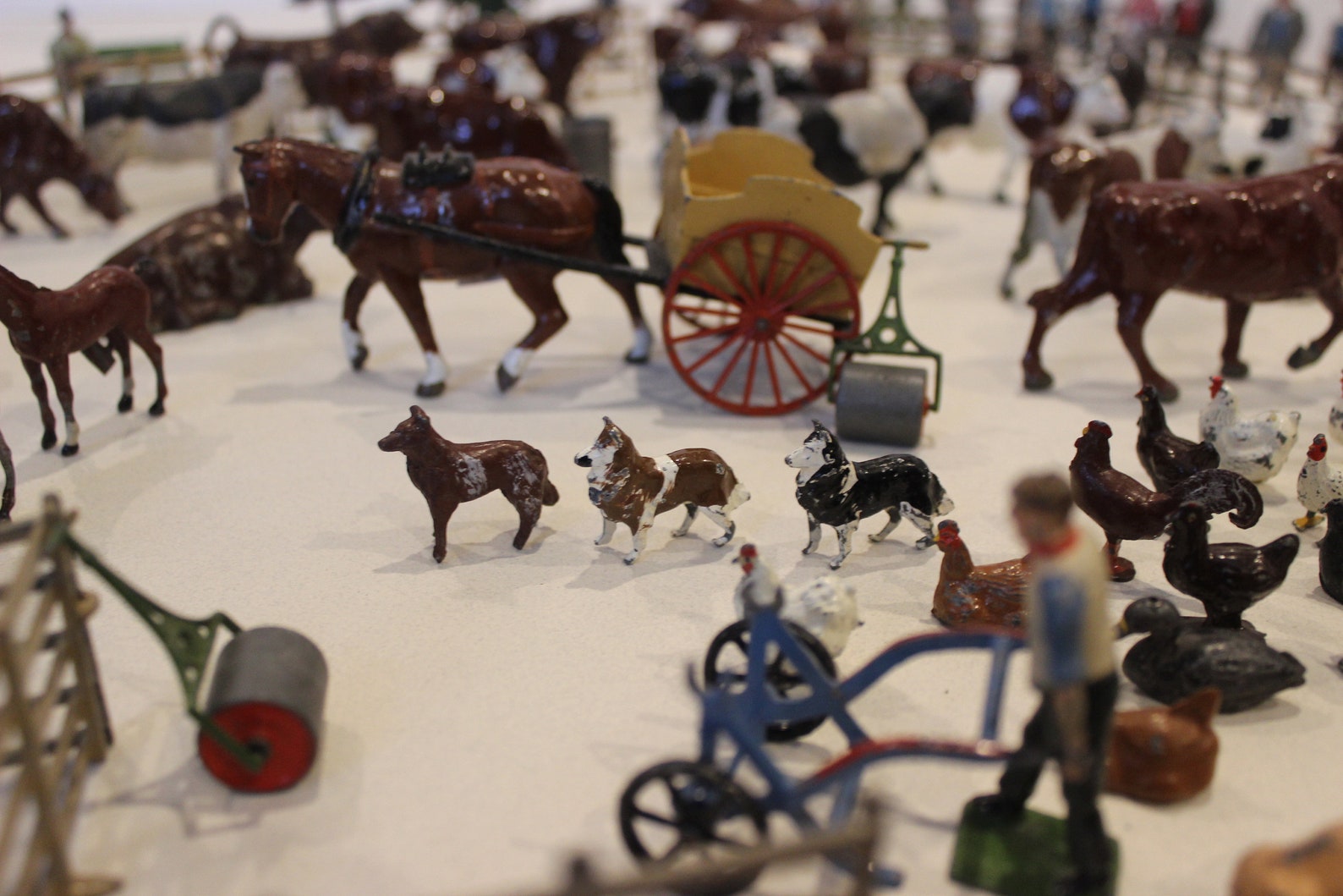 Made in England Farm Figurines Miniature Vintage Lead Toys Lead Farm ...