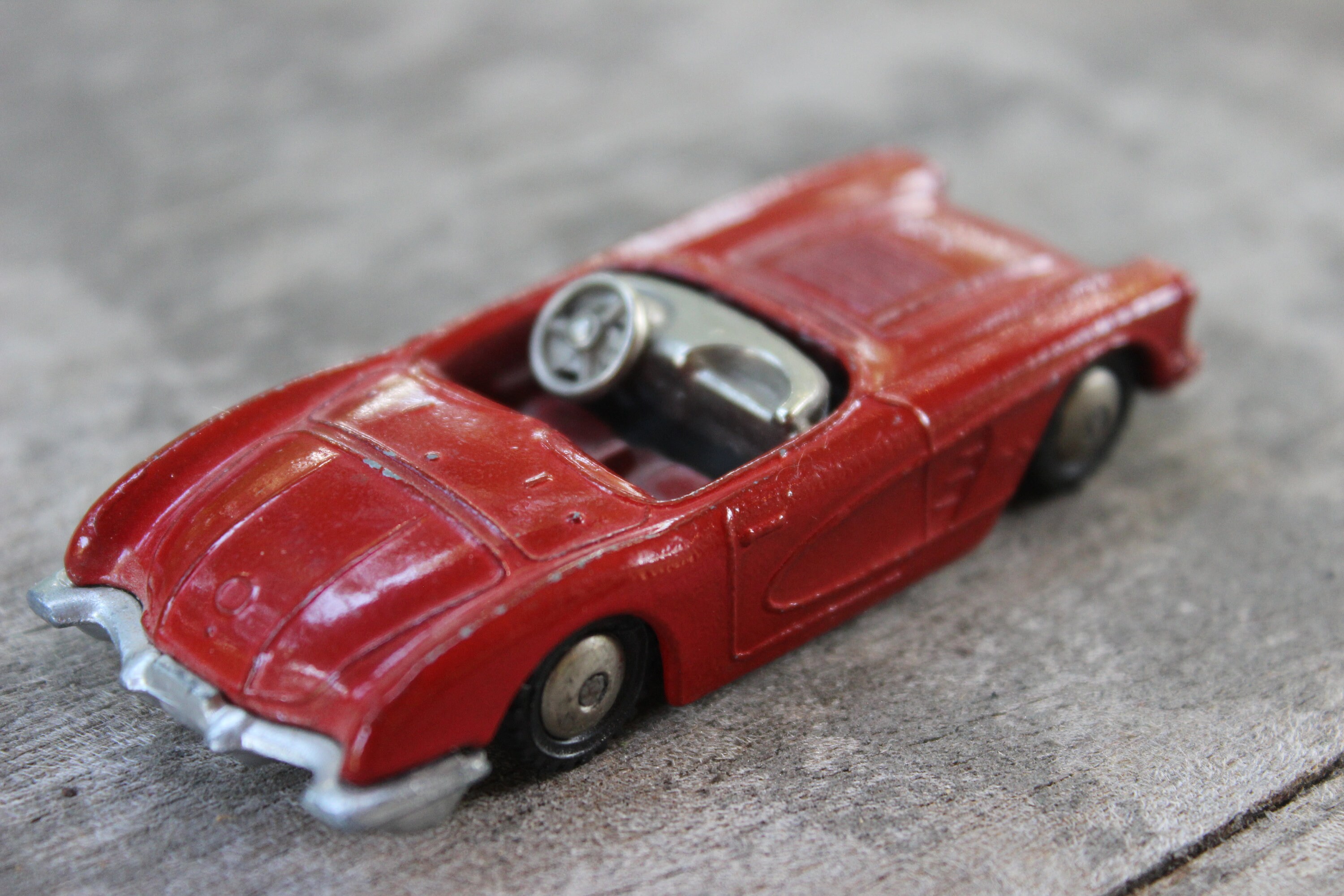 Vintage 1958 Hubley Chevrolet Corvette Red Very Rare Little Red ...