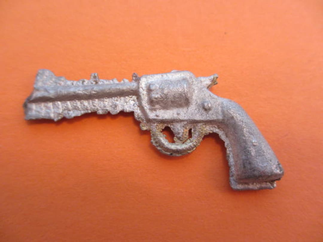 Vintage Miniature Me Pistol Gun Toy Gun Lead Toy Vintage Wild West Toy ...