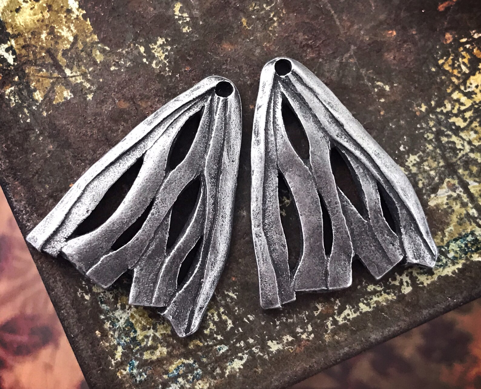 Organic Handcrafted Charms Handmade Earrings Jewelry Making - Etsy