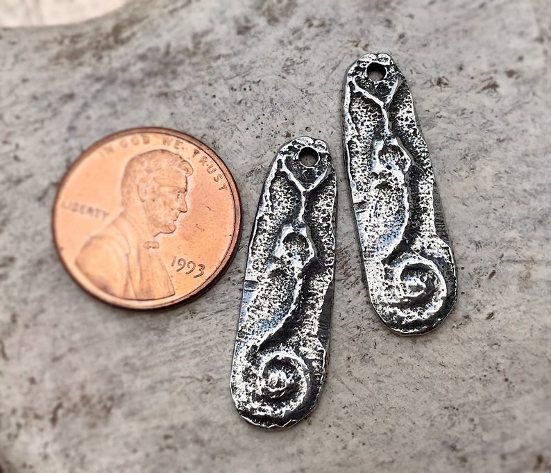 Polished Snake Charms 30mm Handmade Artisan Jewelry Making - Etsy