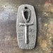 Ankh Pendant, 38mm, Handcrafted, Handmade Jewelry Components, Artisan ...