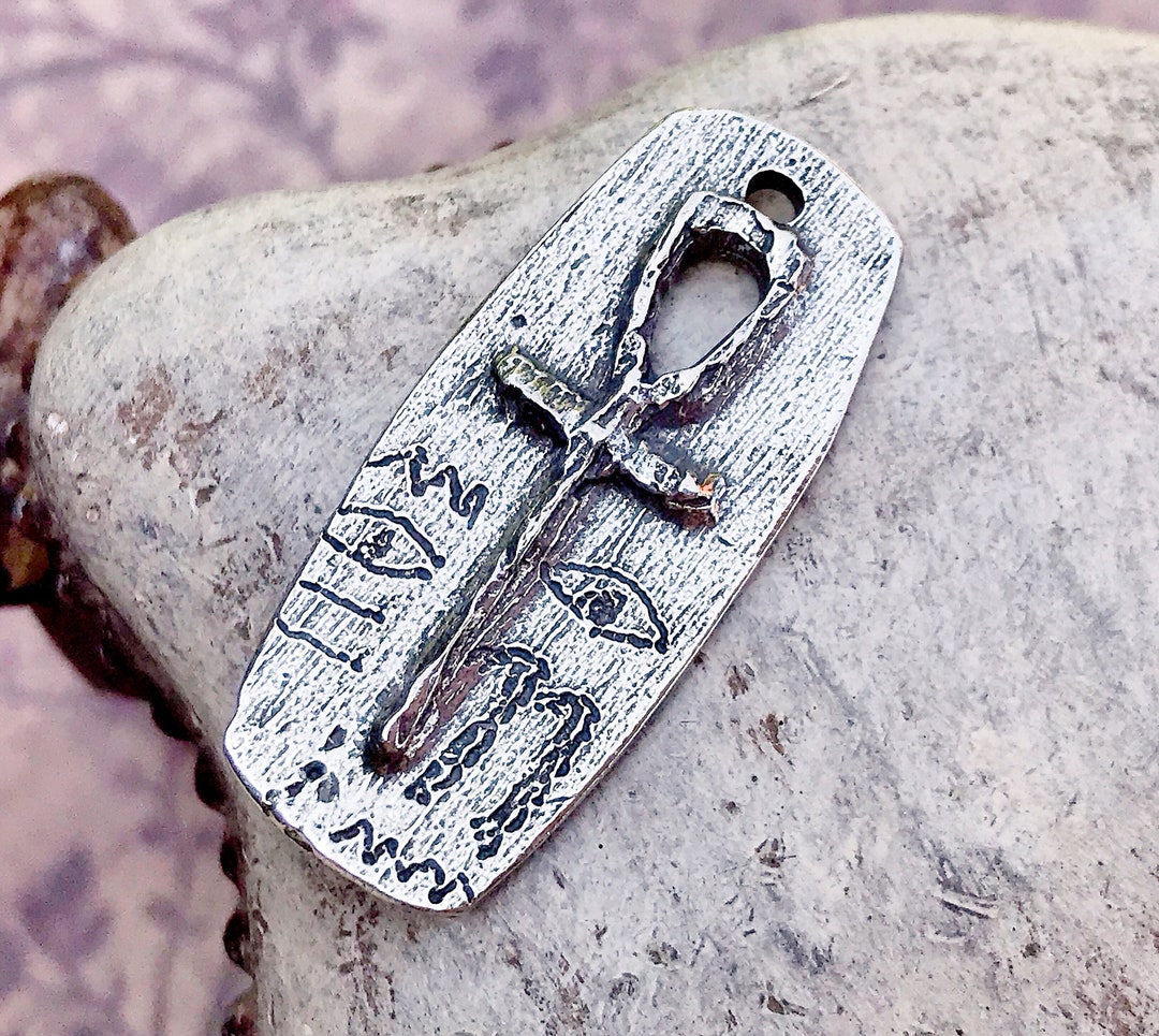 Polished Ankh Pendant 38mm Artisan Handcrafted Jewelry - Etsy