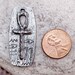 Polished Ankh Pendant, 38mm, Artisan Handcrafted Jewelry Design ...