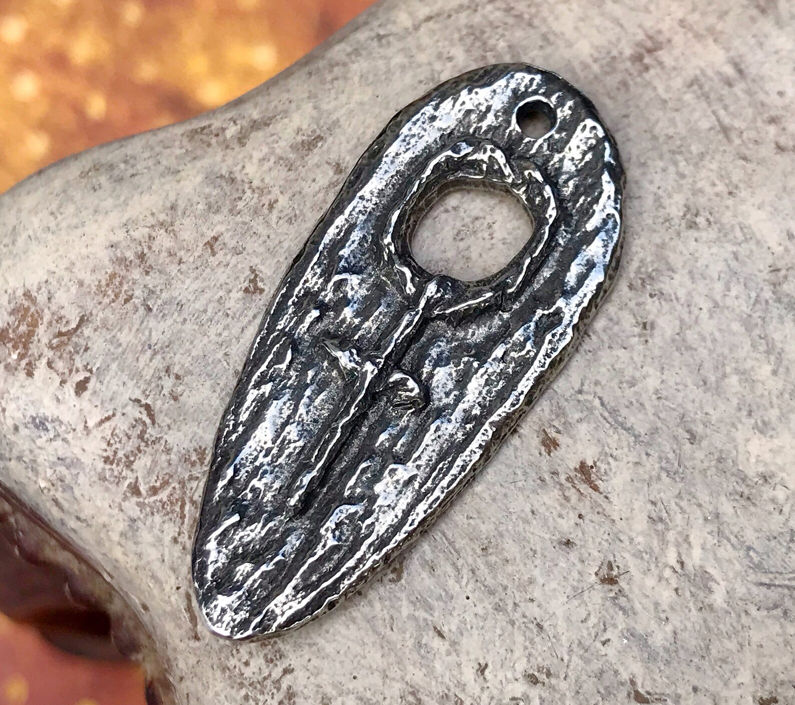 Polished Venus Symbol Pendant, 35mm, Artisan Handcrafted, Handmade ...