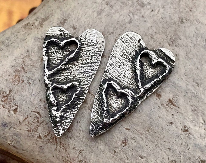 Flower Charms, Handmade Handcrafted Jewelry Making Components, Artisan ...