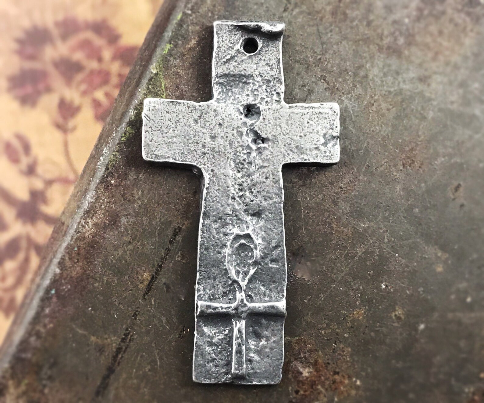 Cross With Ankh Pendant Handmade Jewelry Making Components - Etsy