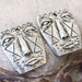 Handcrafted Pewter Face Mask Charms, Handmade Jewelry Making Components ...