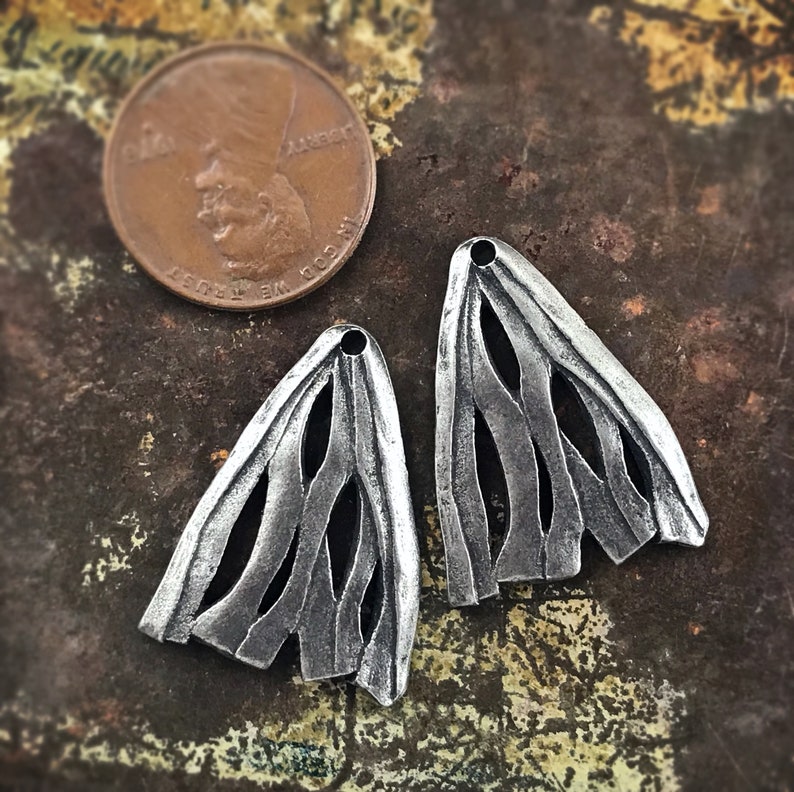 Organic Handcrafted Charms Handmade Earrings Jewelry Making - Etsy