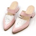 Pink Mules, Leather Mules, Women Shoes, Pink Shoes, Mule Slides ...