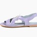 Women Flat Sandals, Light Blue Sandals, Leather Lace Sandals ...