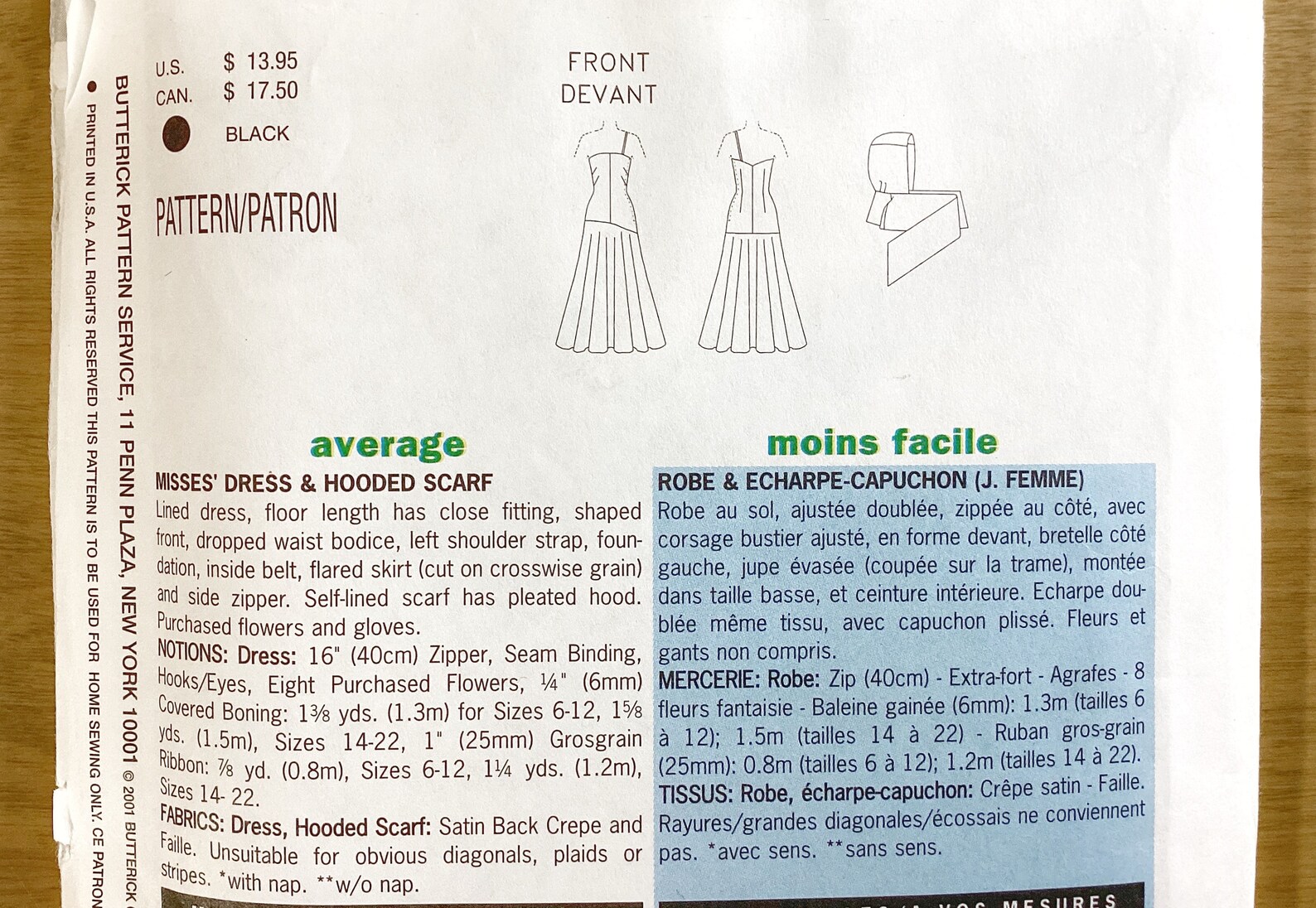 Vintage Reproduction 1940s Retro Strapless Evening Gown W/ Hood Scarf ...