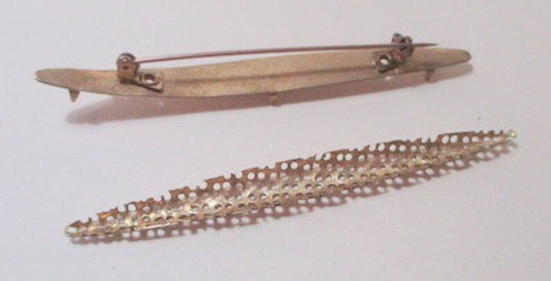 Bar Pin Bead Mesh Setting With Pin Back - Etsy