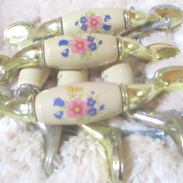 Porcelain Drawer Pulls - Etsy
