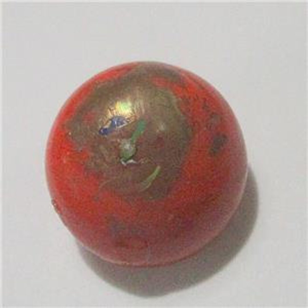 Vintage Glass Paperweight Button - Etsy