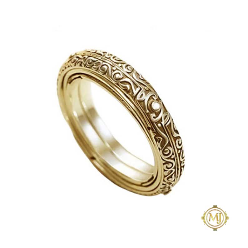 Armillary Ring Astronomical Sphere Ring Gold Horoscope Ring | Etsy