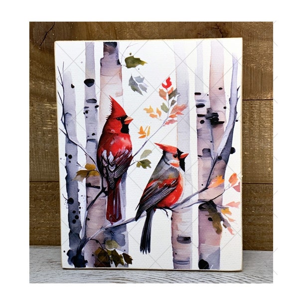 Cardinal Glass Block - Etsy