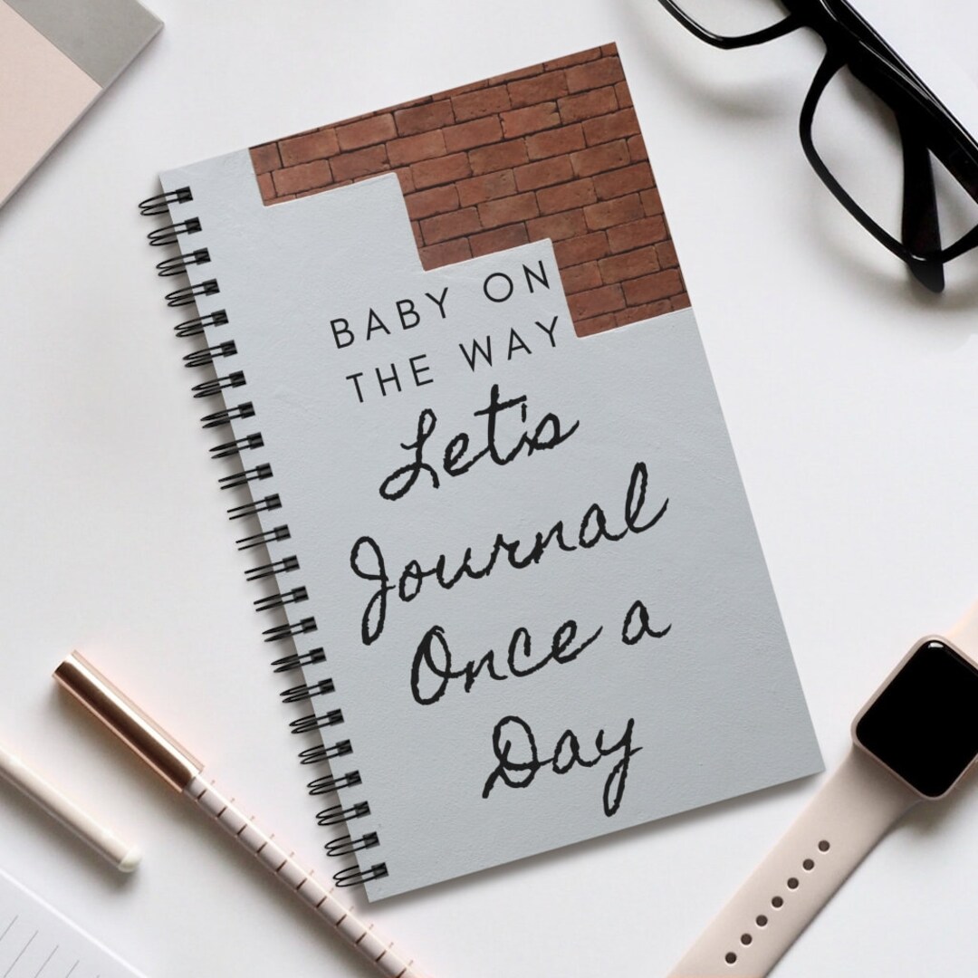 Notebook for New Mom Pregnancy Diary Memory Book Baby on - Etsy