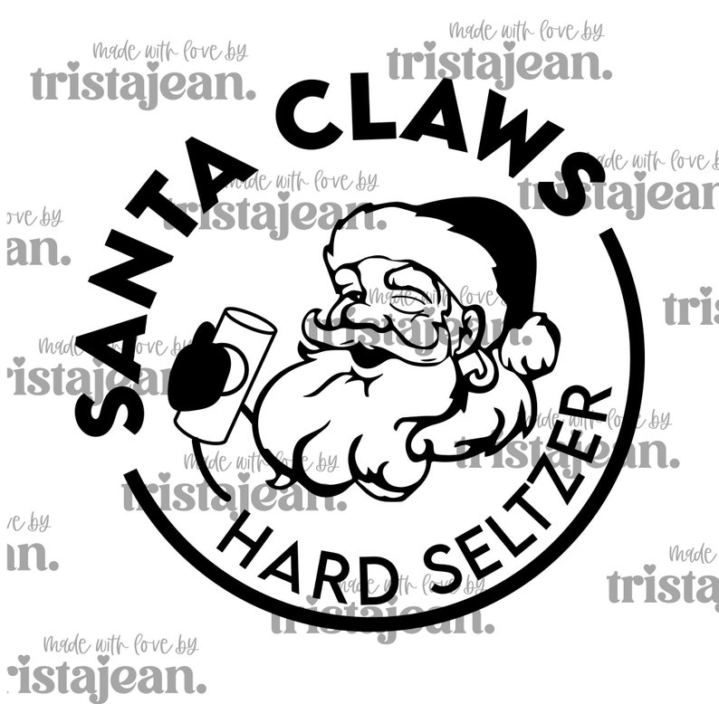 Santa Claws SVG FILE ONLY - Etsy