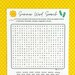 Summer Printable Word Search | Seasons Word Puzzle Party Game | Brain ...