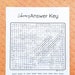 Library Printable Word Search | Book Word Puzzle Party Game | Brain ...