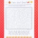 Cookie Printable Word Search | Food Word Puzzle Party Game | Brain ...