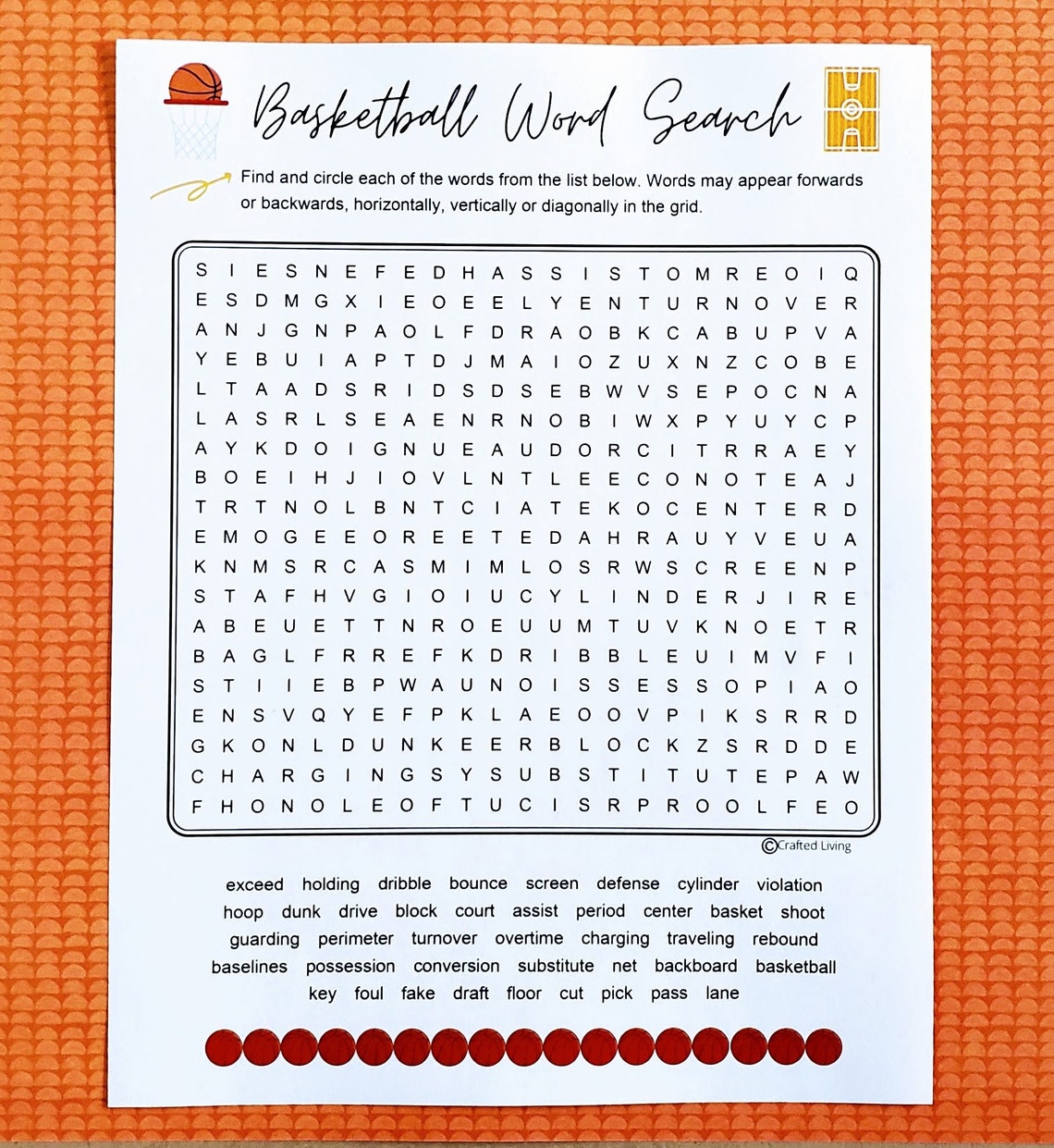 Basketball Printable Word Search | Sports Word Puzzle Party Game ...