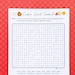 Cookie Word Search | Printable Game, Family Activity (digital Download ...