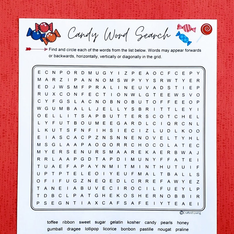 Candy Cane Puzzle - Etsy