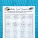 Books Word Search Puzzle | Printable Brain Teaser (digital Download) - Etsy