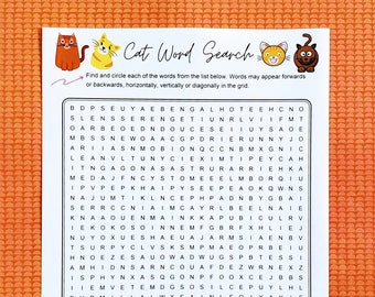 Dog Printable Word Search | Animal Word Puzzle Party Game | Brain ...