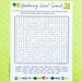 Gardening Printable Word Search | Hobby Word Puzzle Party Game | Brain ...