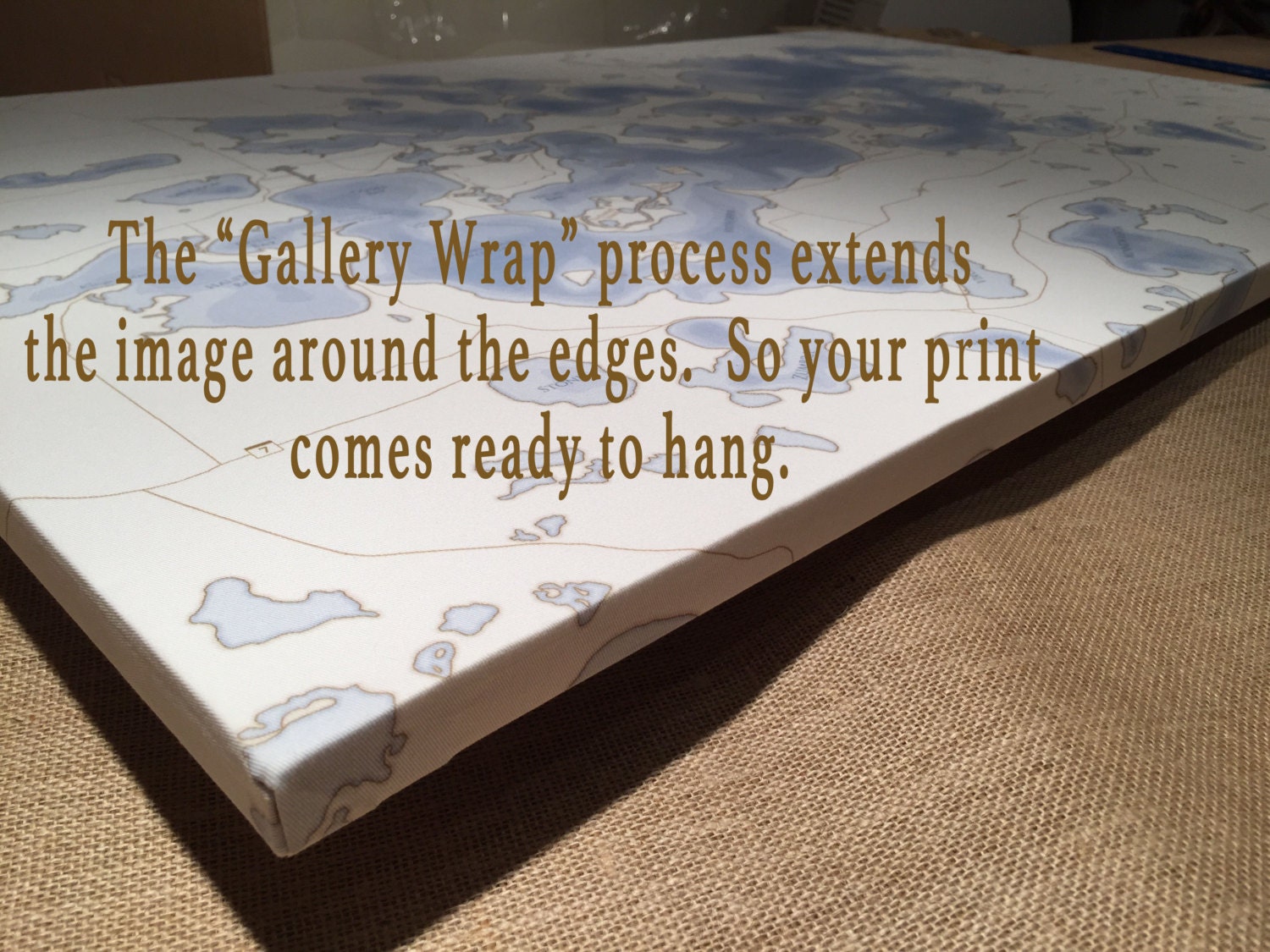 Lake Lida Map - Etsy