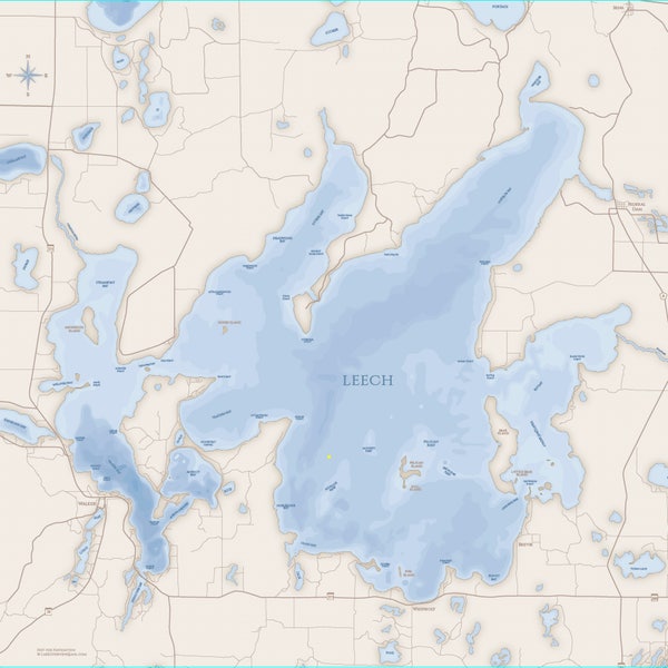 Leech Lake - Etsy
