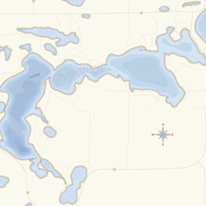 Union Lake Map - Etsy