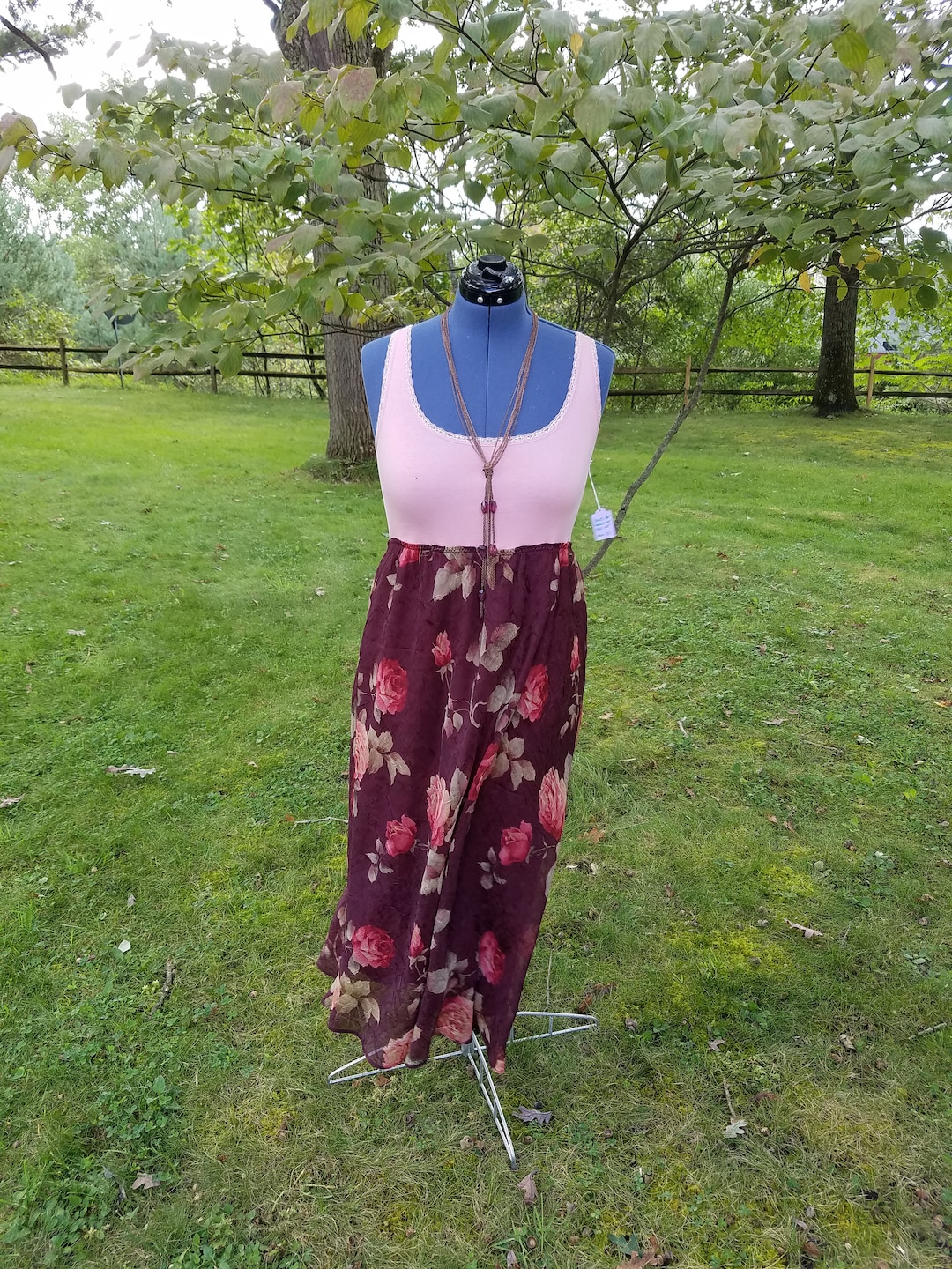 Desert Rose Floral Gypsy Dress - Etsy