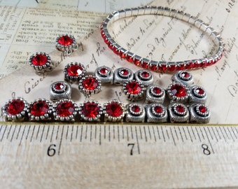 Ruby Red Crystal - Etsy