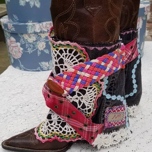 Boho Boot Cuffs - Etsy