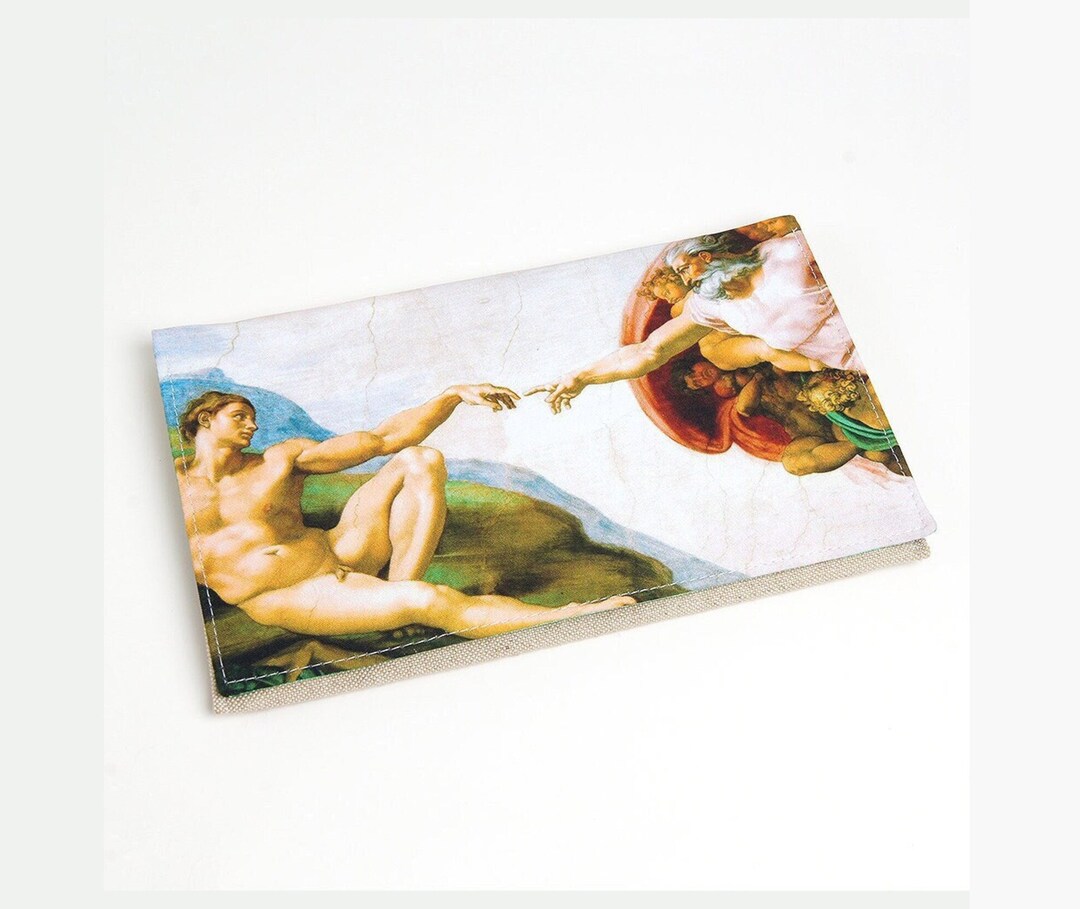 Michelangelo the Creation of Adam Evening Clutch Bag Renaissance Small ...