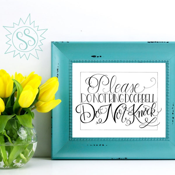 Sick Door Sign - Etsy