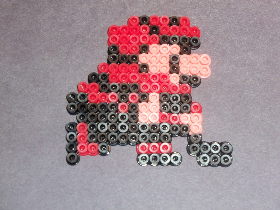 Big Player From Ice Hockey Perler Bead Art - Etsy
