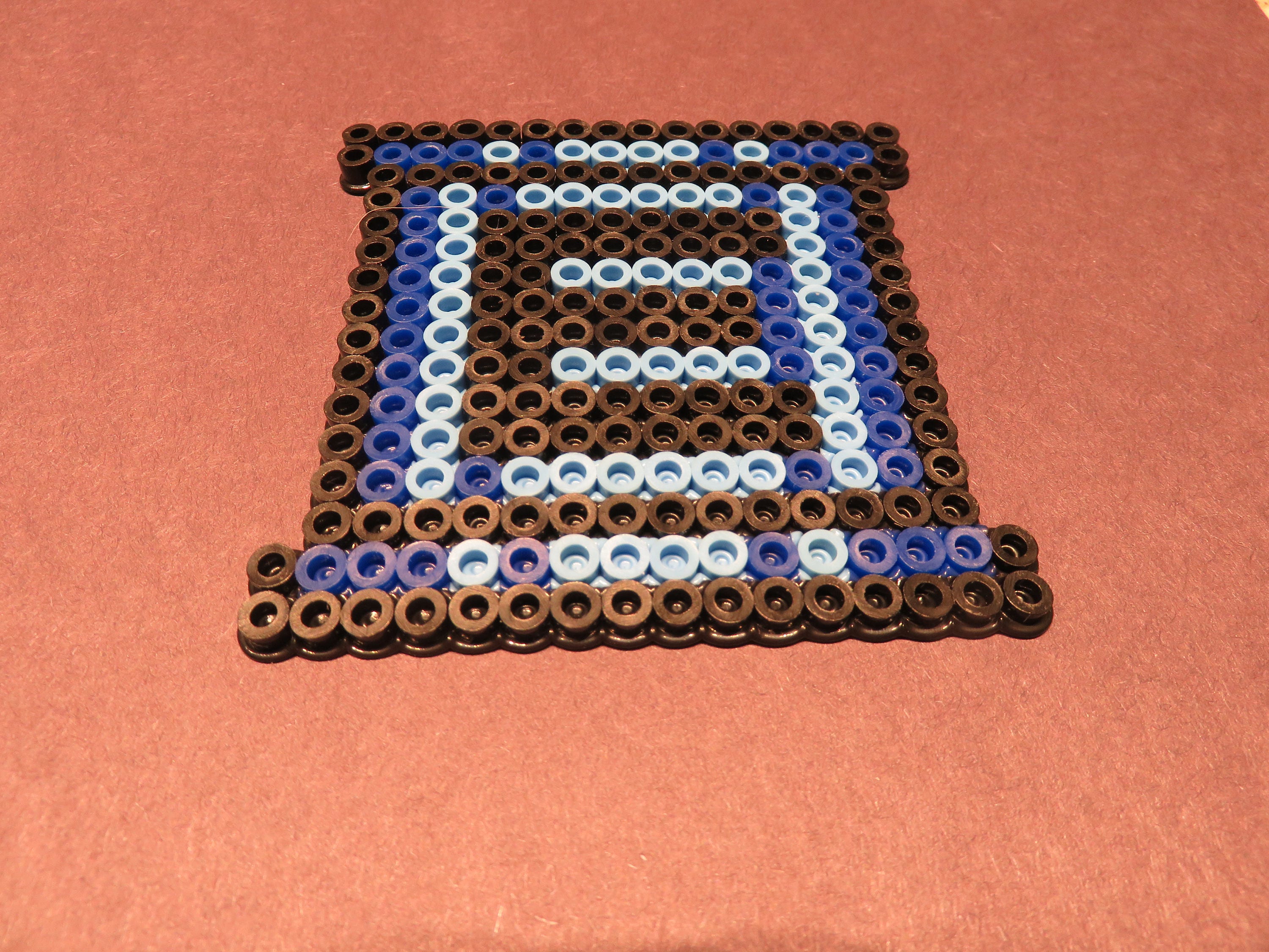 Mega Man Energy Tank Perler Bead Art - Etsy