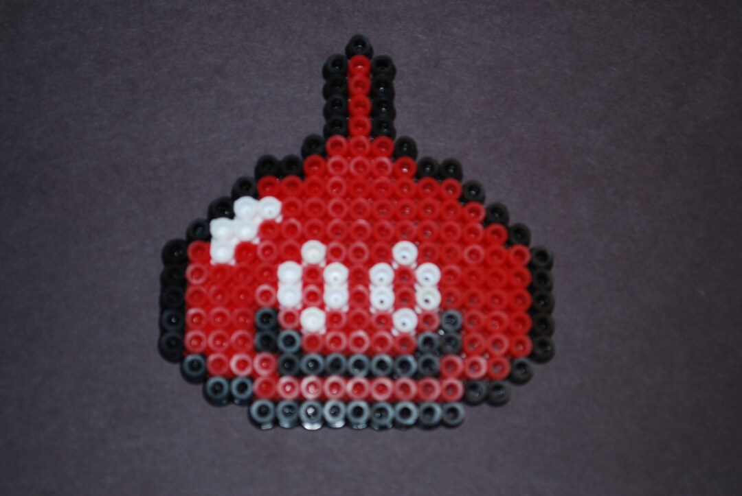 Red Slime From Dragon Warrior Perler Bead Art - Etsy