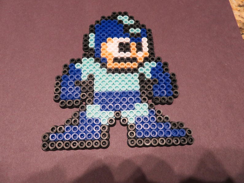 Mega Man Perler Bead Art - Etsy